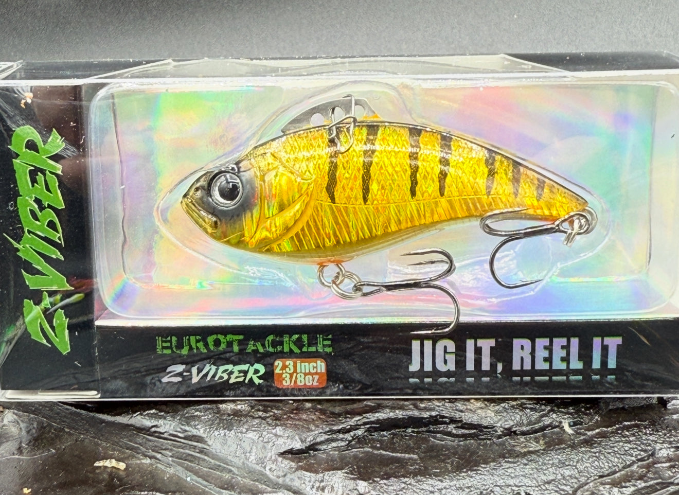 Eurotackle Z VIBER yellow perch – Meegs Lures