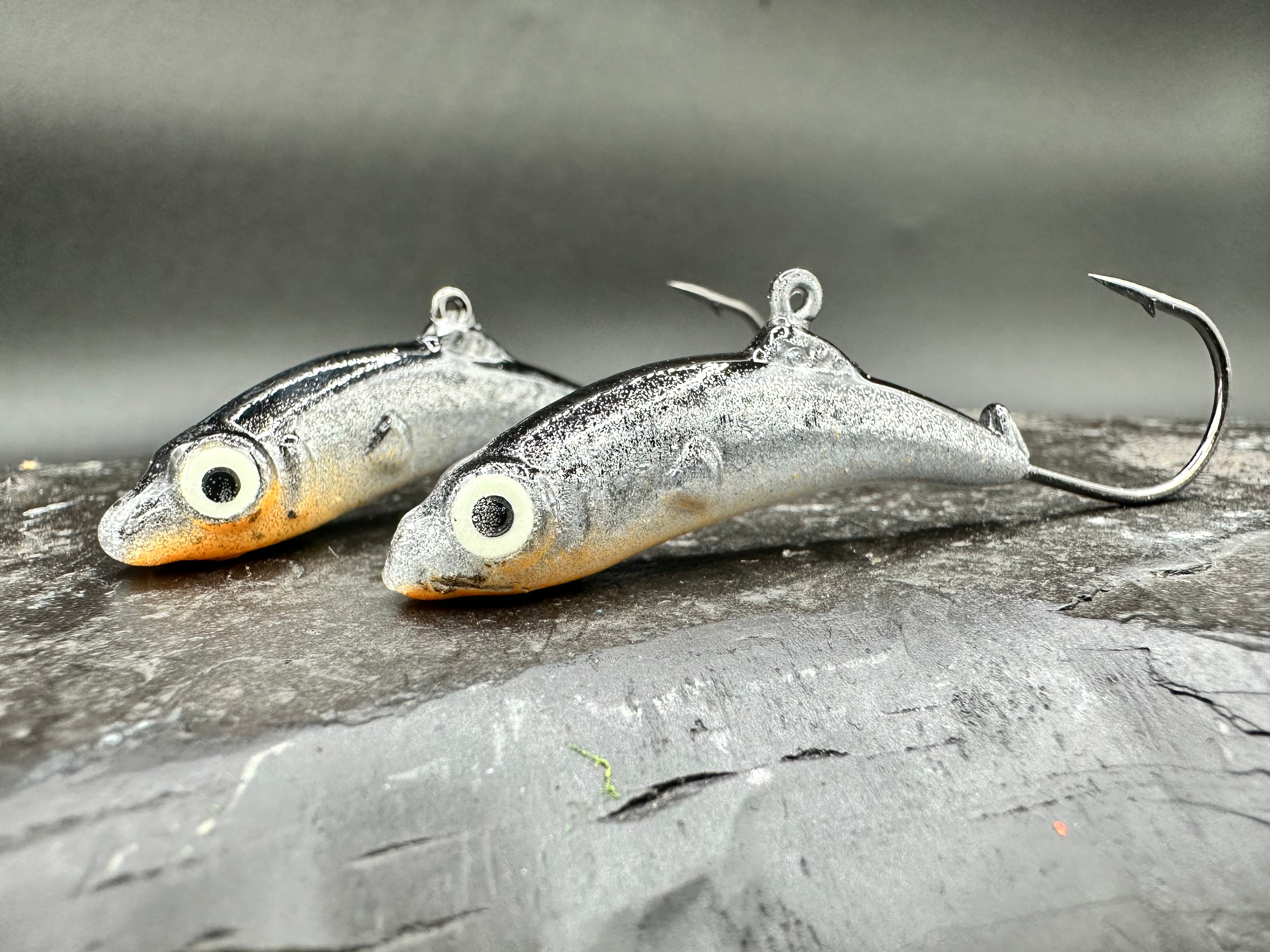 Meegs Original Jig BLACK SILVER 2/PK DISCONTINUED – Meegs Lures