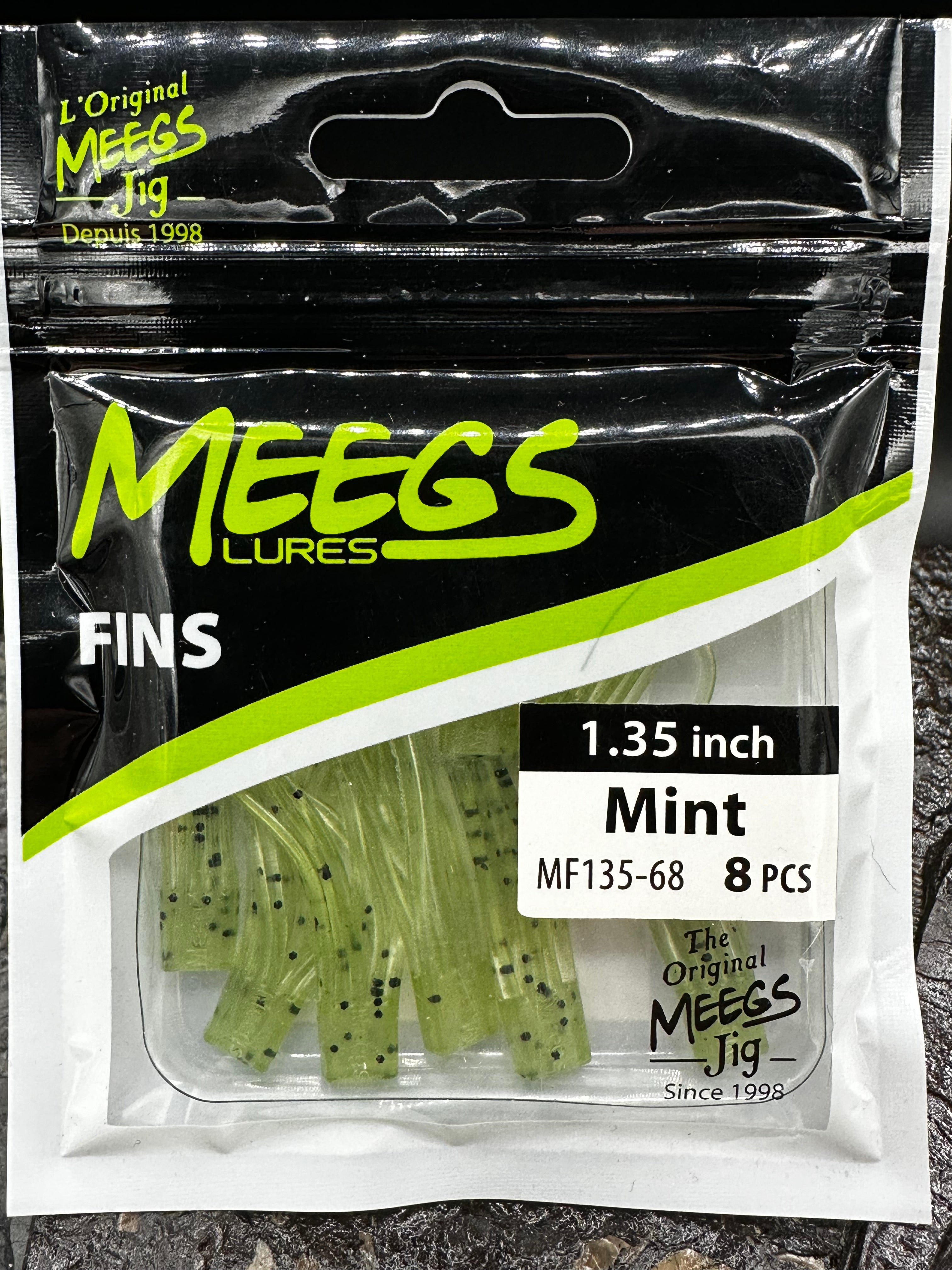 Meegs Fins MINT – Meegs Lures