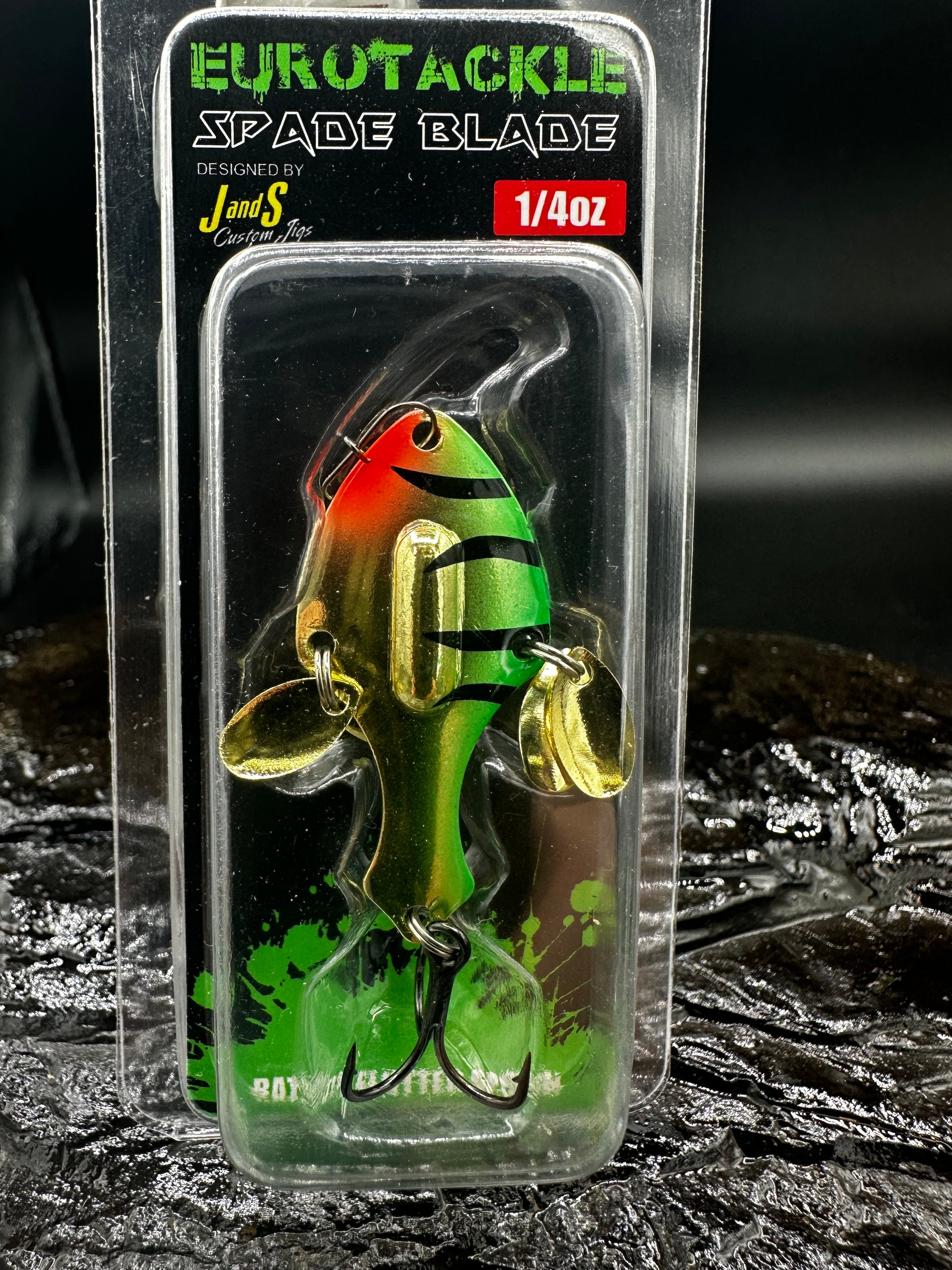 Eurotackle Spade Blade FIRETIGER – Meegs Lures